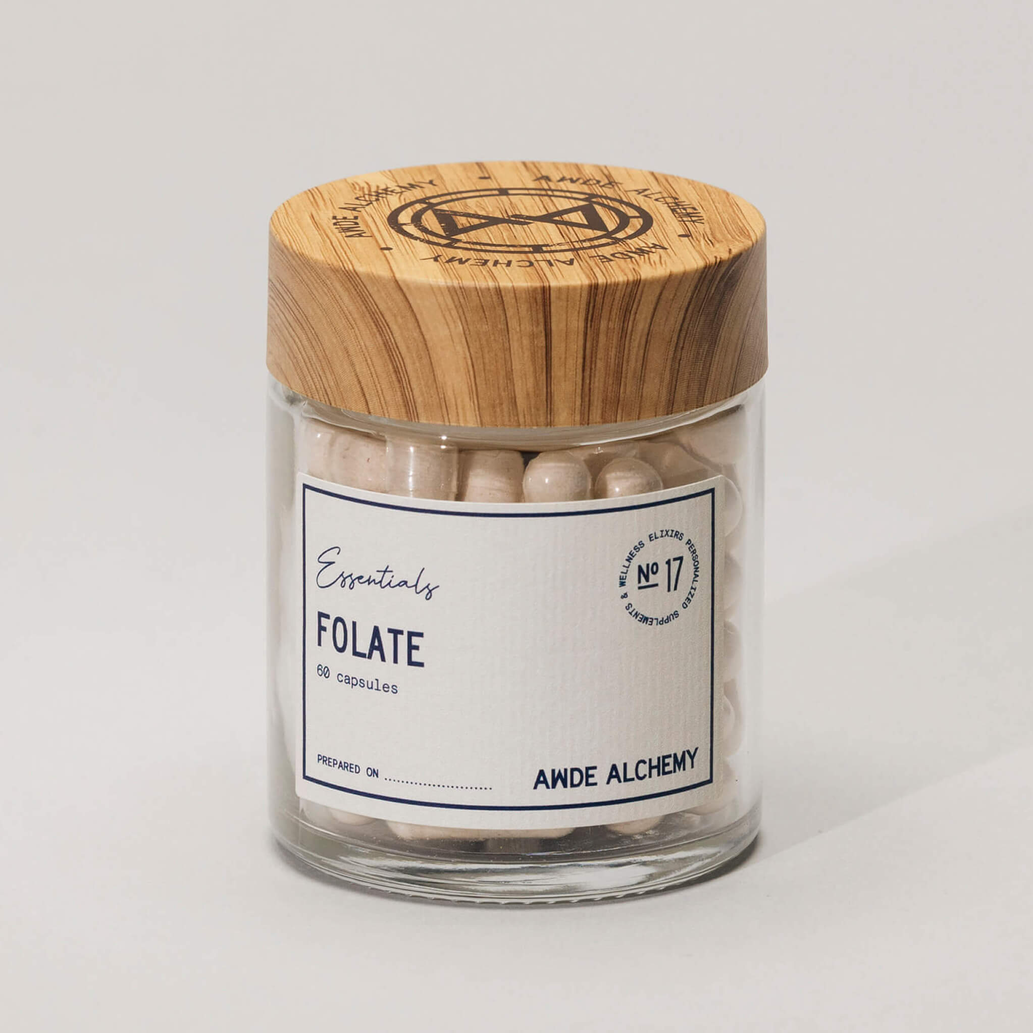 Folate / 1000mcg / 30 Day Supply - Essentials No. 17 – Awde Alchemy