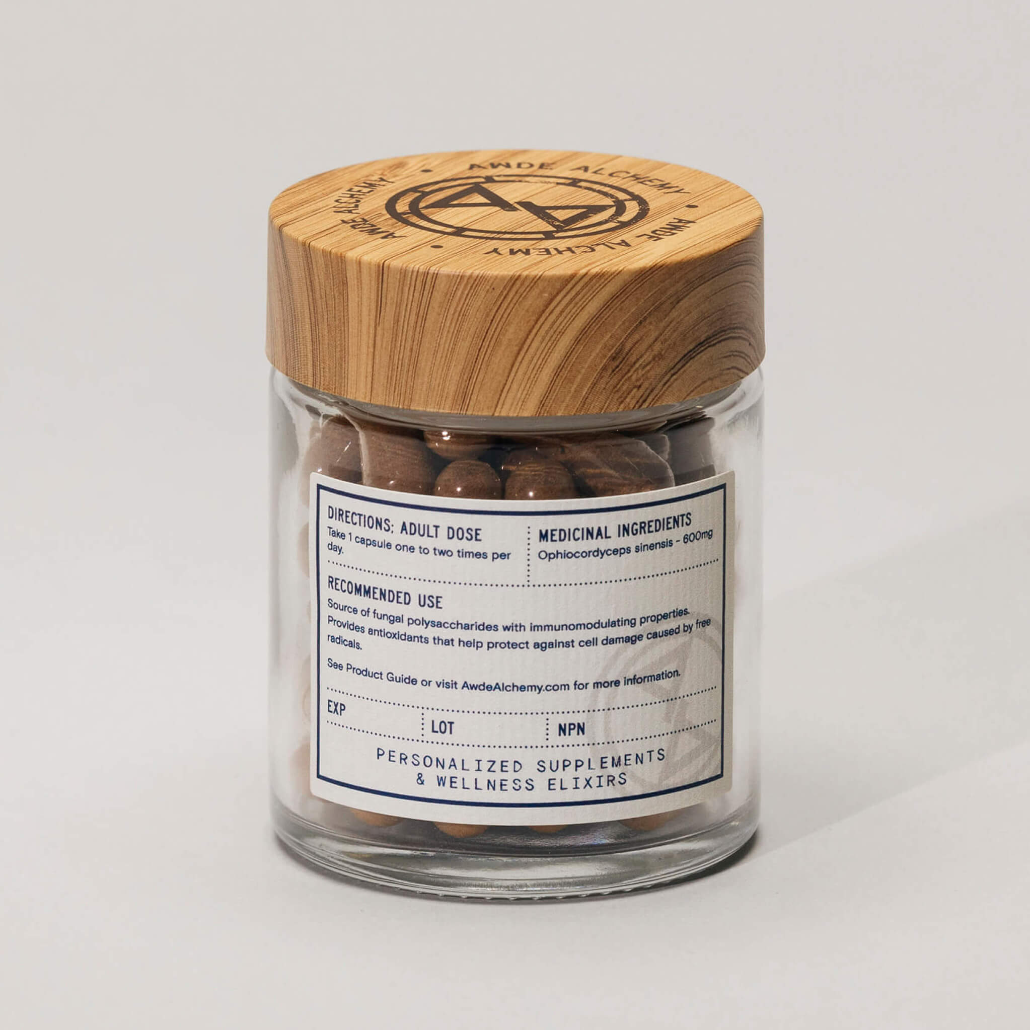 Cordyceps / 1200mg / 30 Day Supply - Nutraceutical No. 70 – Awde Alchemy