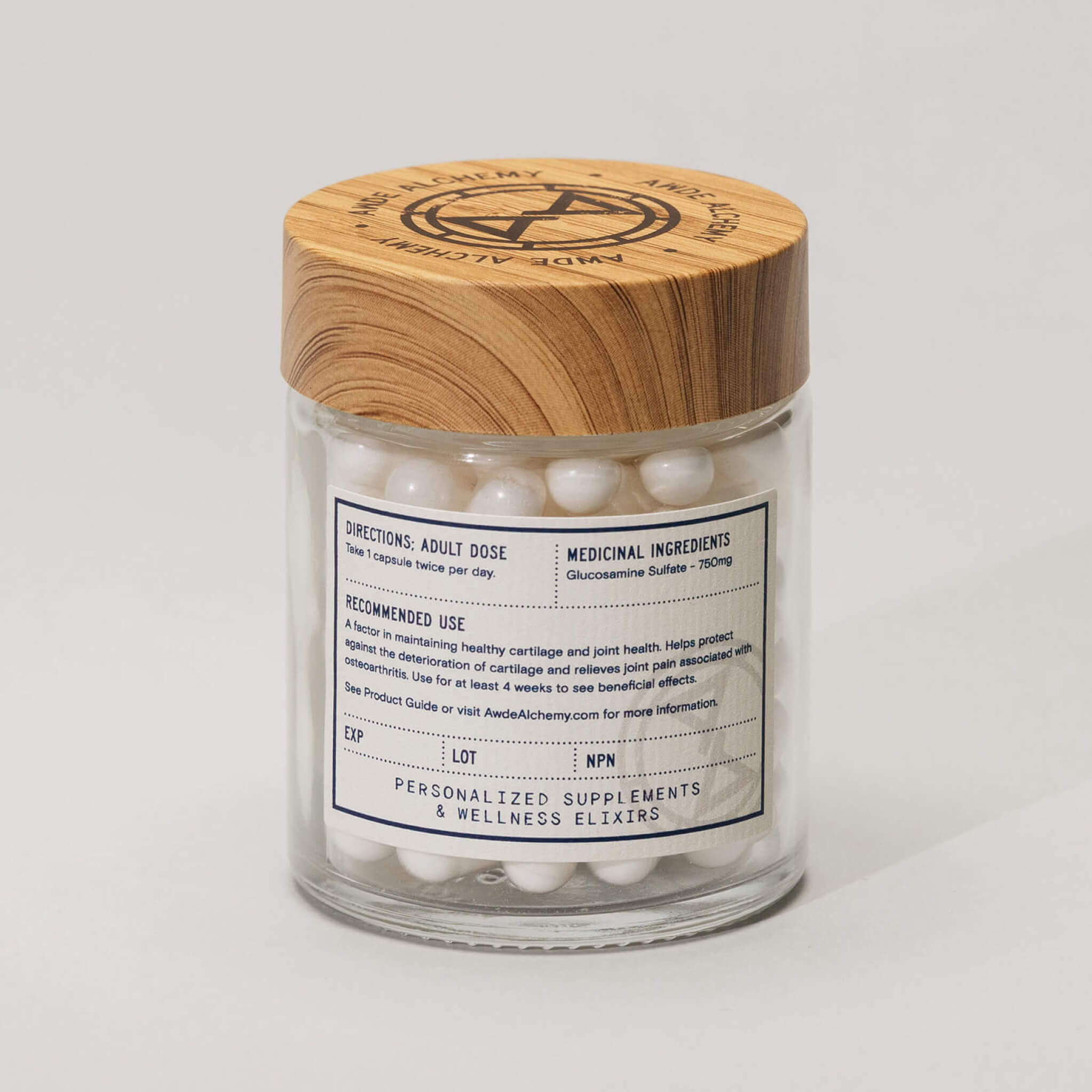 Glucosamine / 1500mg / 30 Day Supply - Nutraceutical No. 72 – Awde Alchemy