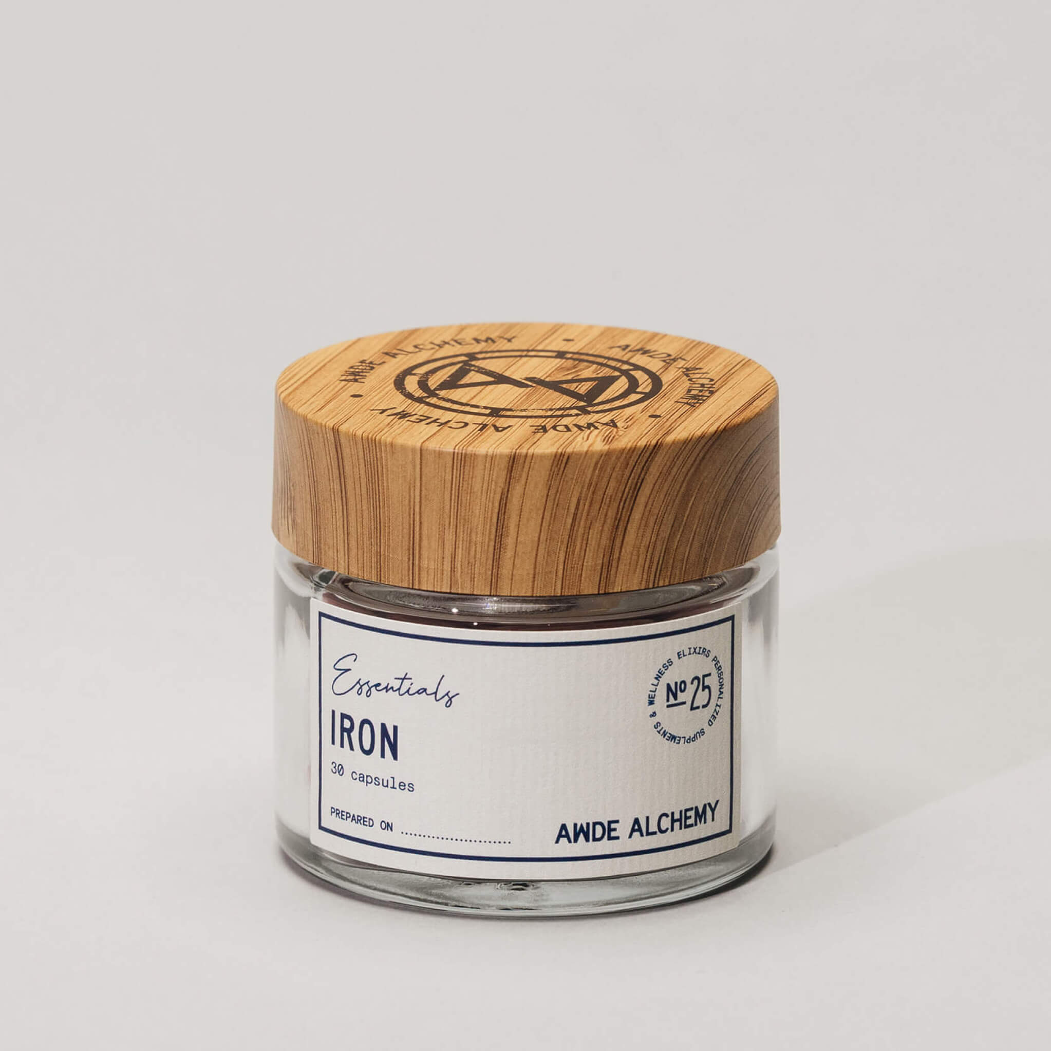 Iron / 30mg / 30 Day Supply - Essentials No. 25 – Awde Alchemy