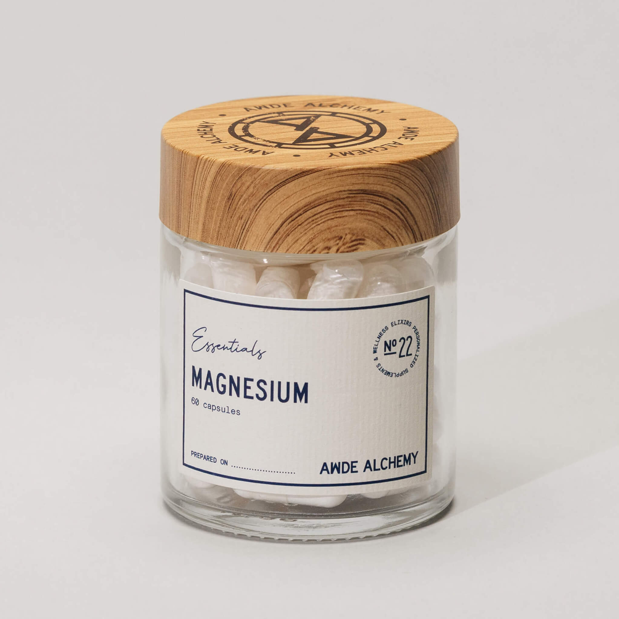 Magnesium Glycinate / 300mg / 30 Day Supply - Essentials No. 22 – Awde ...