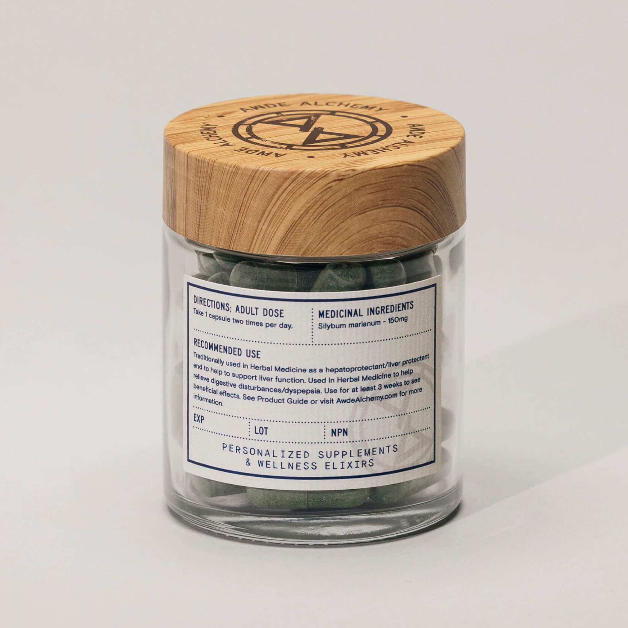 Milk Thistle / 300mg / 30 Day Supply - Nutraceutical No. 46 – Awde Alchemy