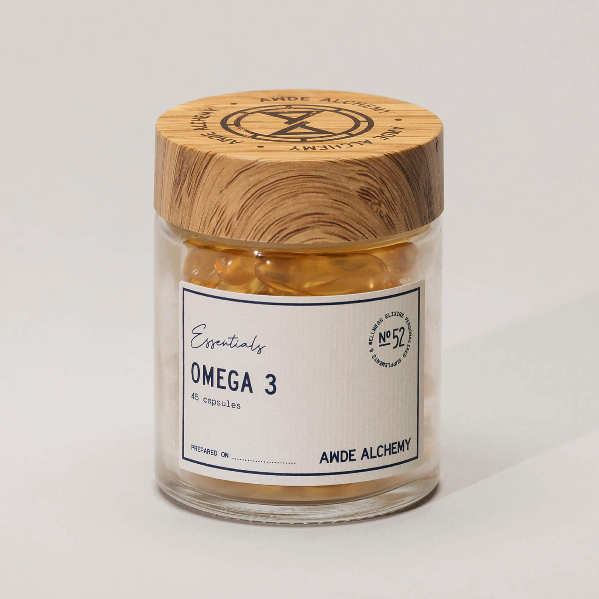 Omega 3 / 2000mg / 30 Day Supply - Essentials No. 52 – Awde Alchemy