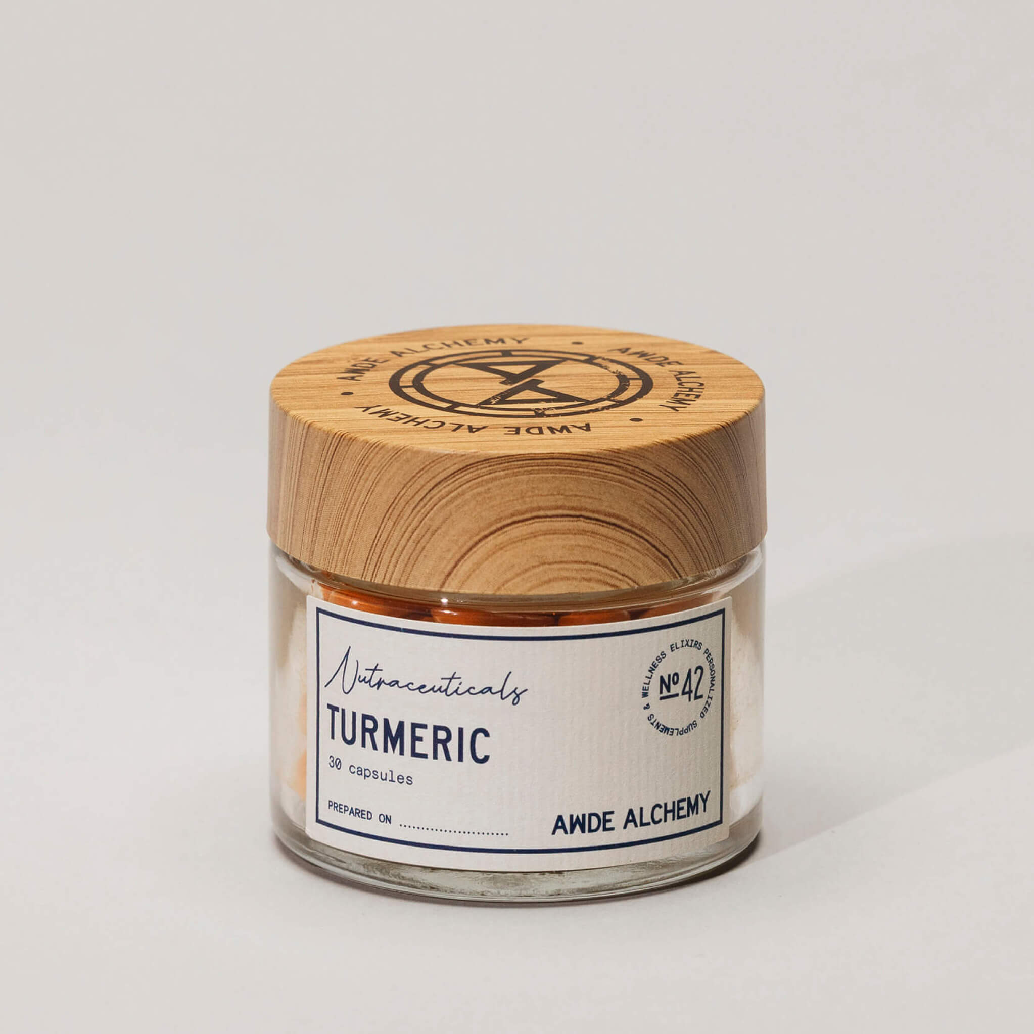 Turmeric / 422mg / 30 Day Supply - Nutraceutical No. 42 – Awde Alchemy