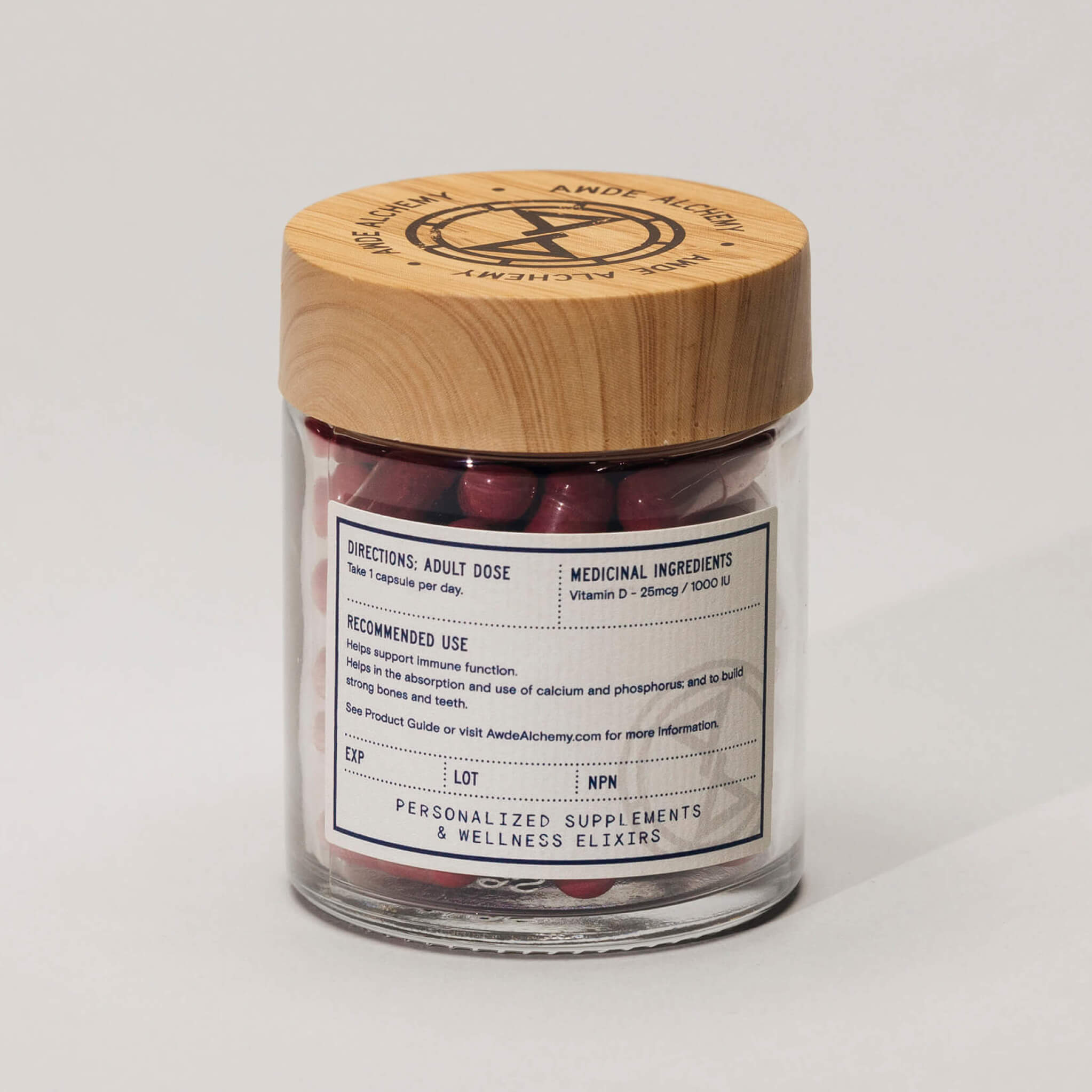 Vitamin D / 2500IU / 30 Day Supply - Essentials No. 15 – Awde Alchemy