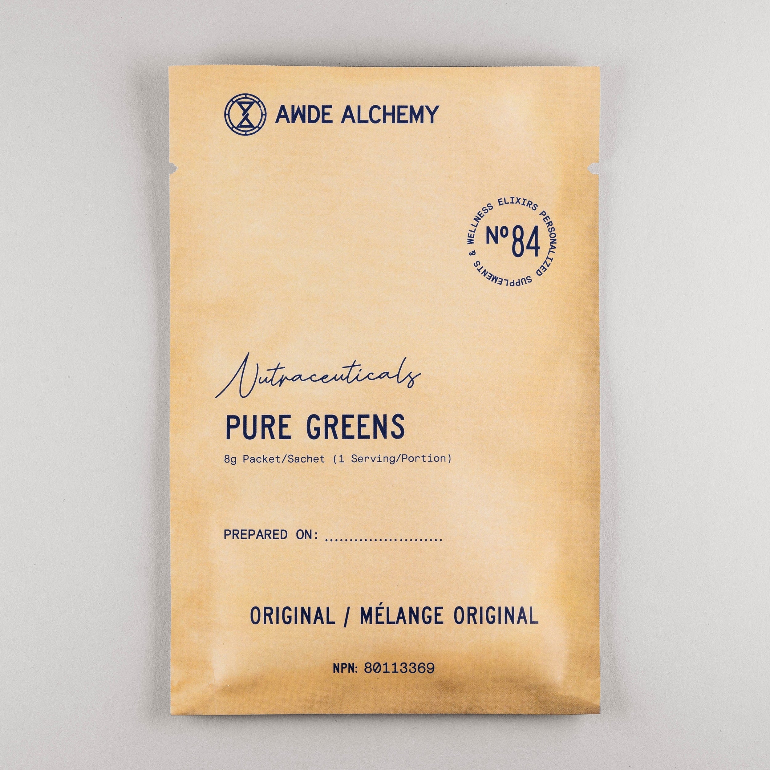 Pure Greens / 30 Day Supply - Nutraceutical No. 84 – Awde Alchemy